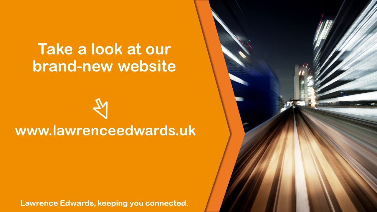 New Website Launch - Lawrence Edwards